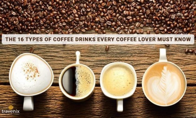 16 Different Types Of Coffee Drinks Explained - Know Your Coffee